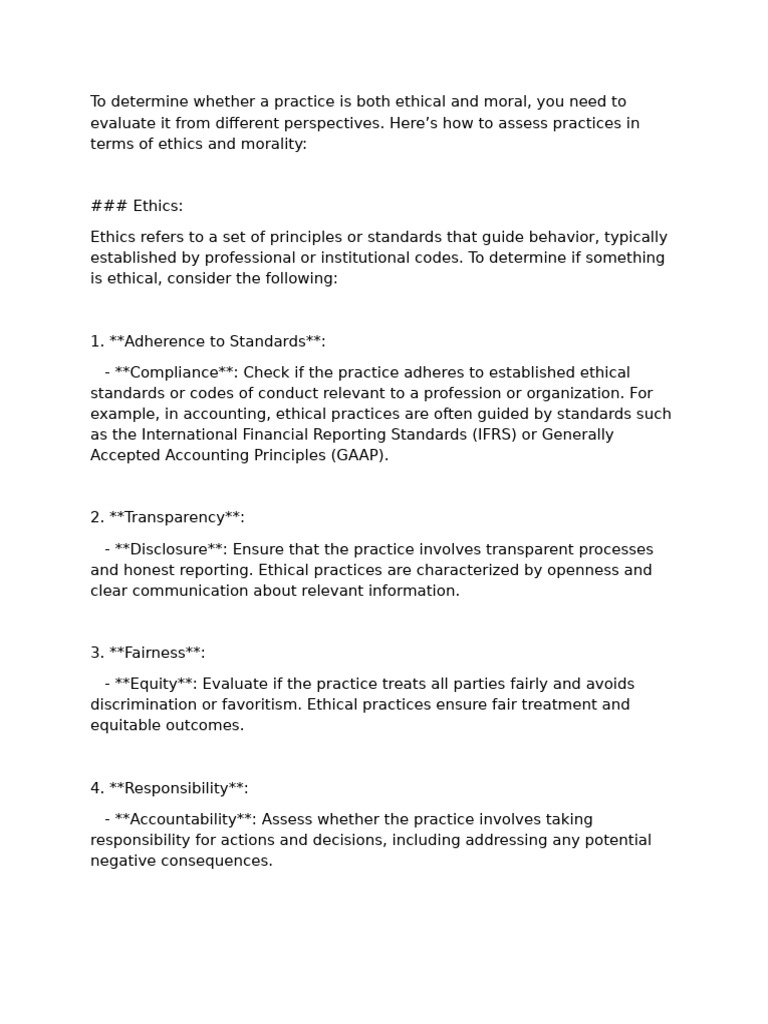 moral and ethics | PDF | Morality | Integrity