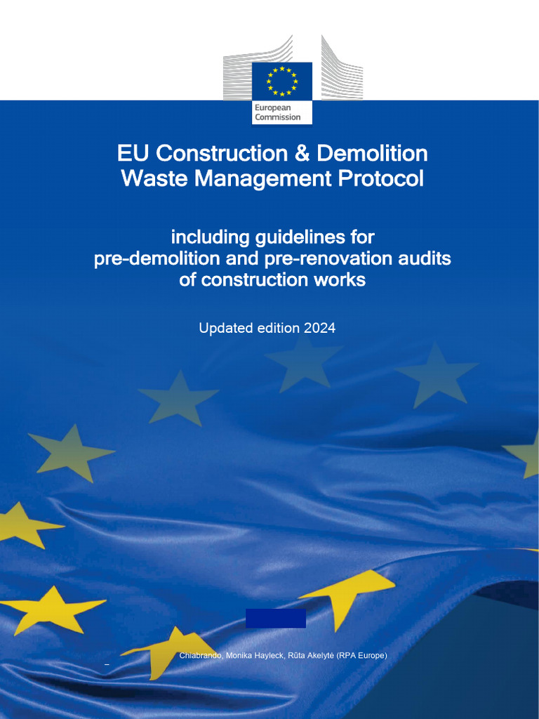 Eu Construction & Demolition Waste Management protocol-ET0224753ENN ...
