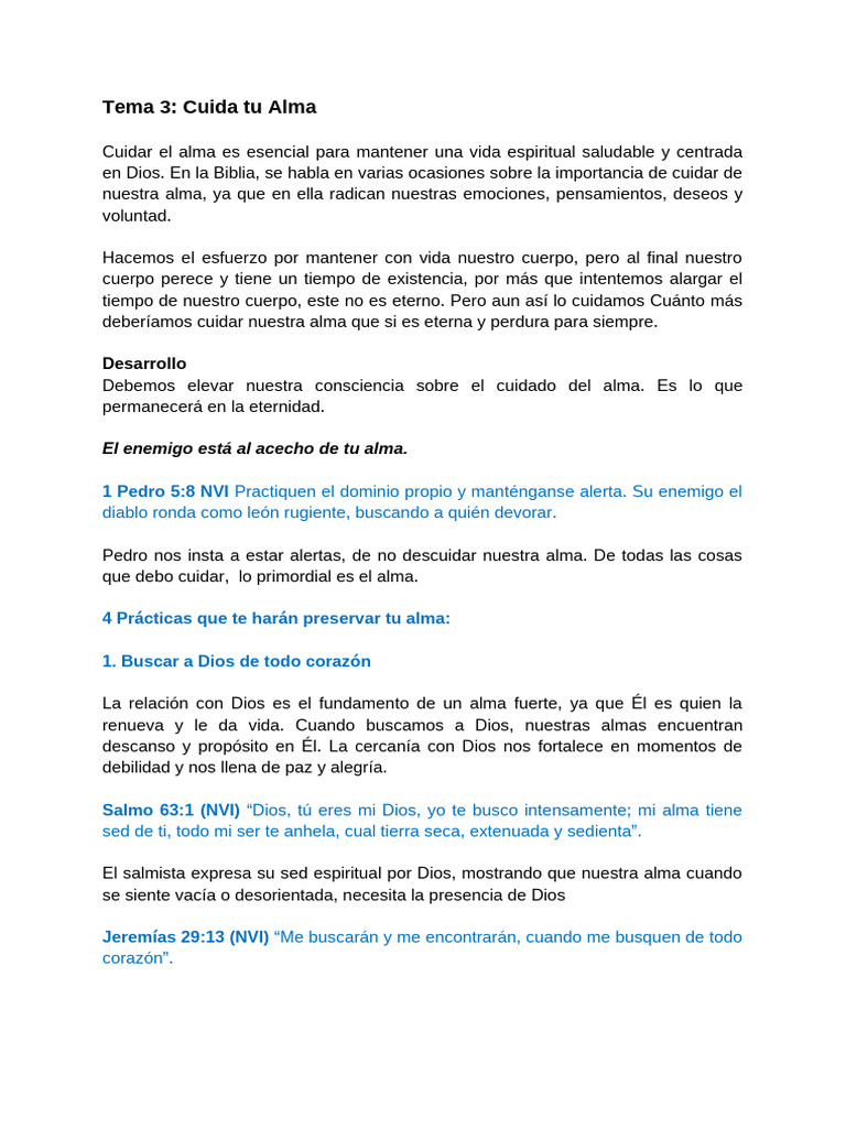 Tema 3 de Cuídate | PDF | Perdón | Pecado