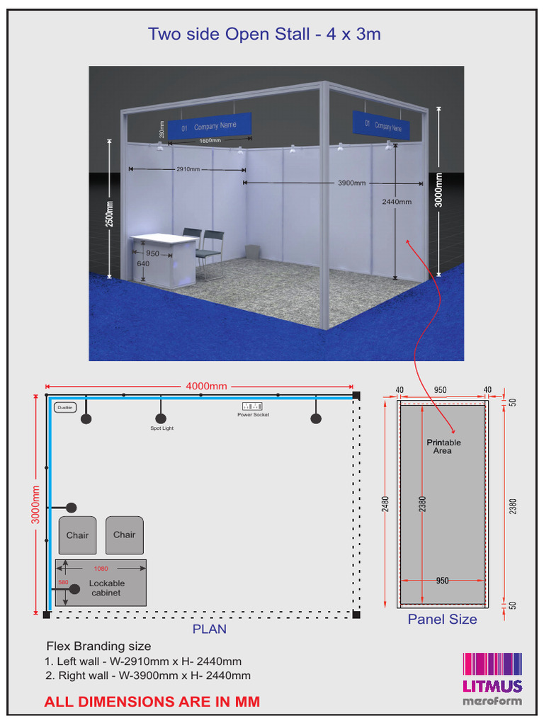 4x3 Stall Design IMMME | PDF
