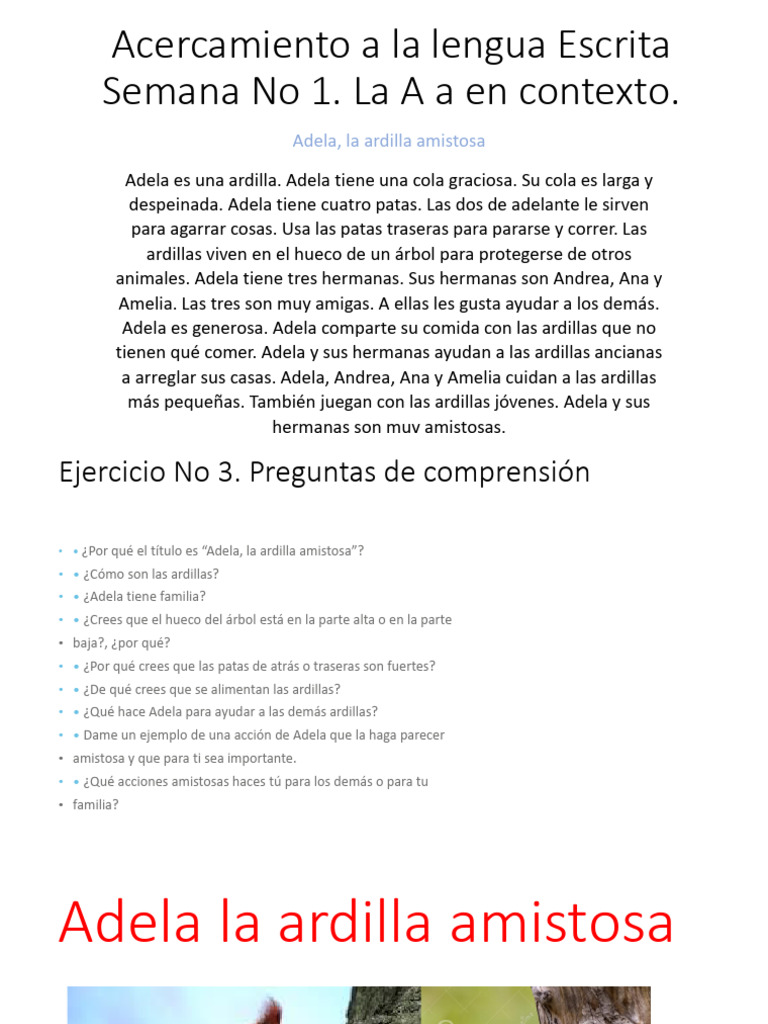 2568d1ae3f Adela La Ardilla | PDF