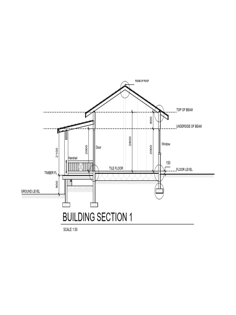 Sample Building SECTION | PDF