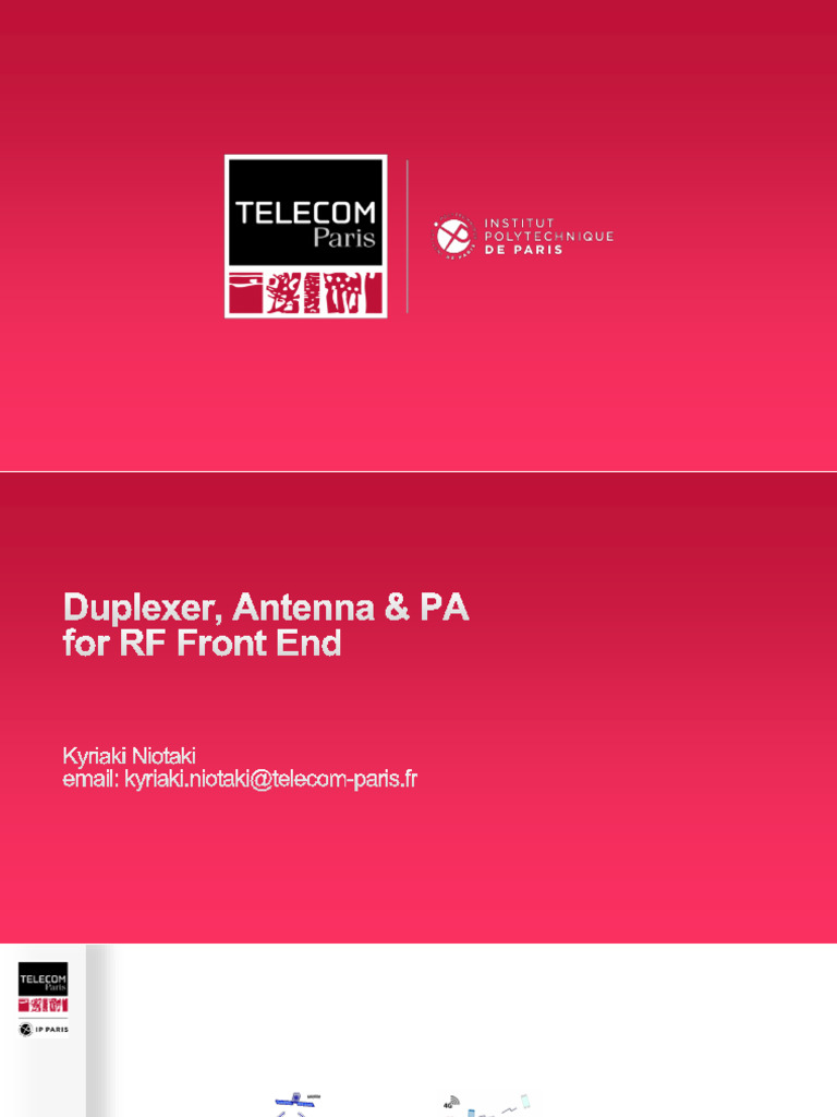 Wireless Communication Systems Overview | PDF | Amplifier | Antenna (Radio)