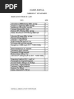 AEFI Kit Contents and Dosage Guidelines | PDF