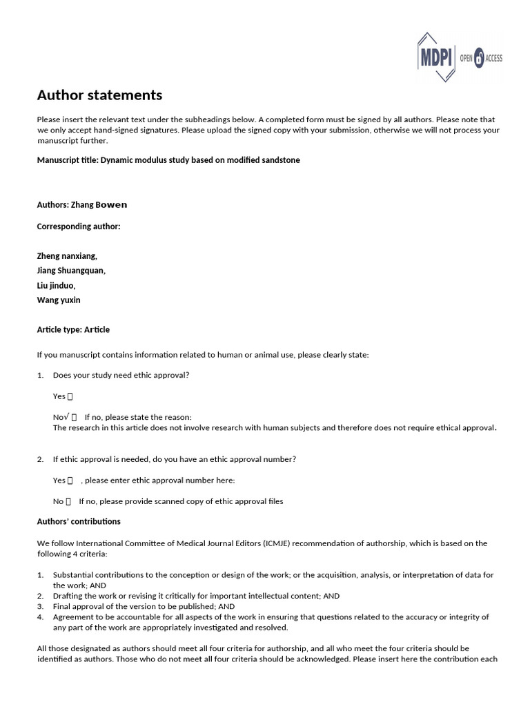 MDPI Author Signatures Confirm Authorship | PDF