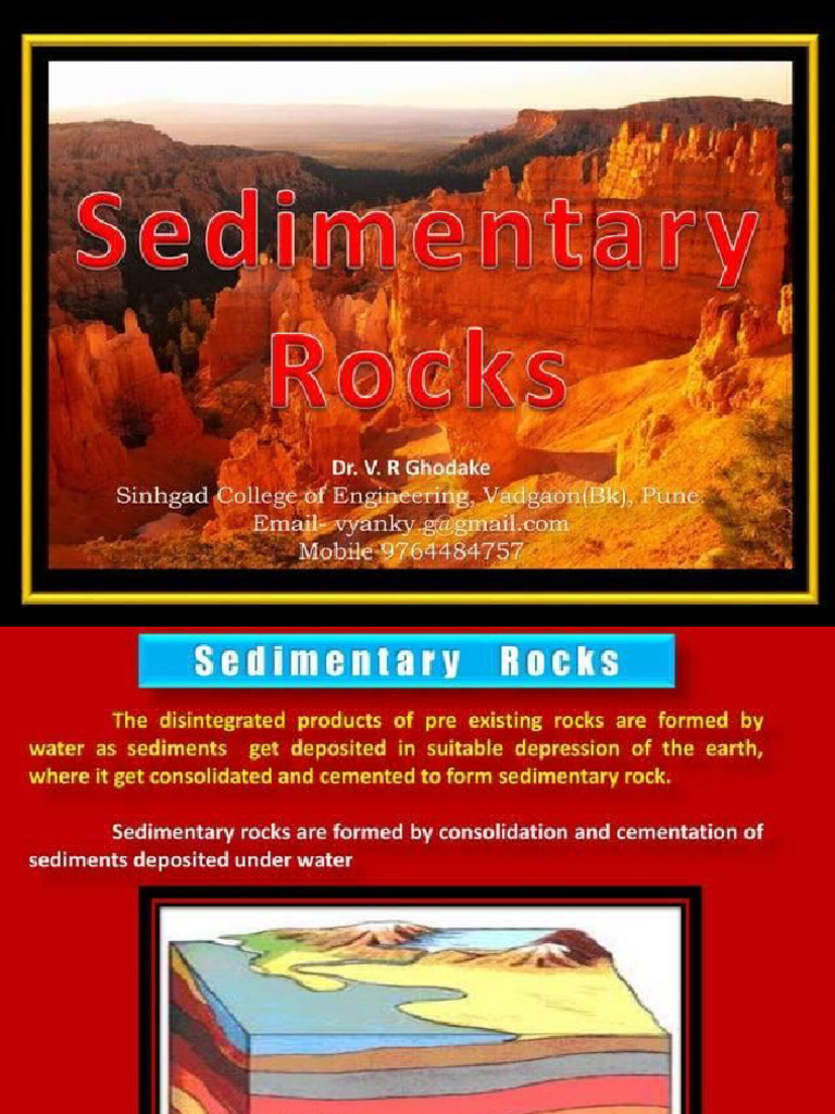 Sedimentary Rocks | PDF