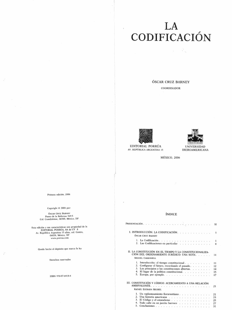 Recopilacion, Codificacion | PDF