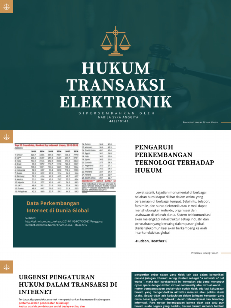 Hukum Pidana Khusus ITE | PDF