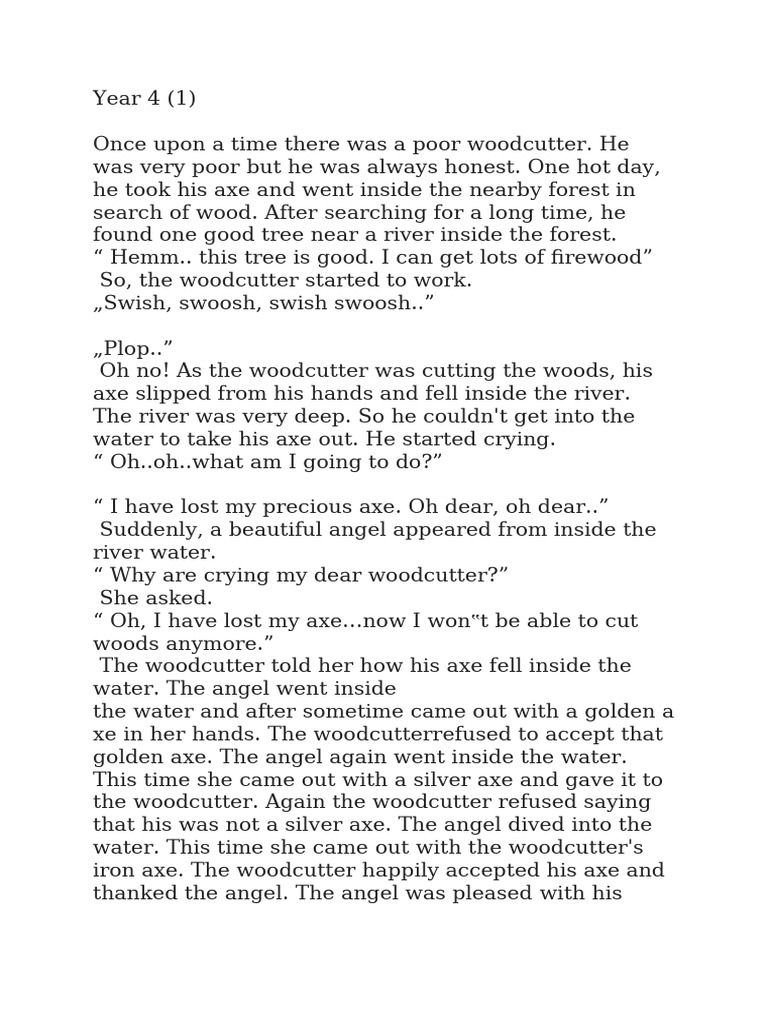 Story Telling Text | PDF