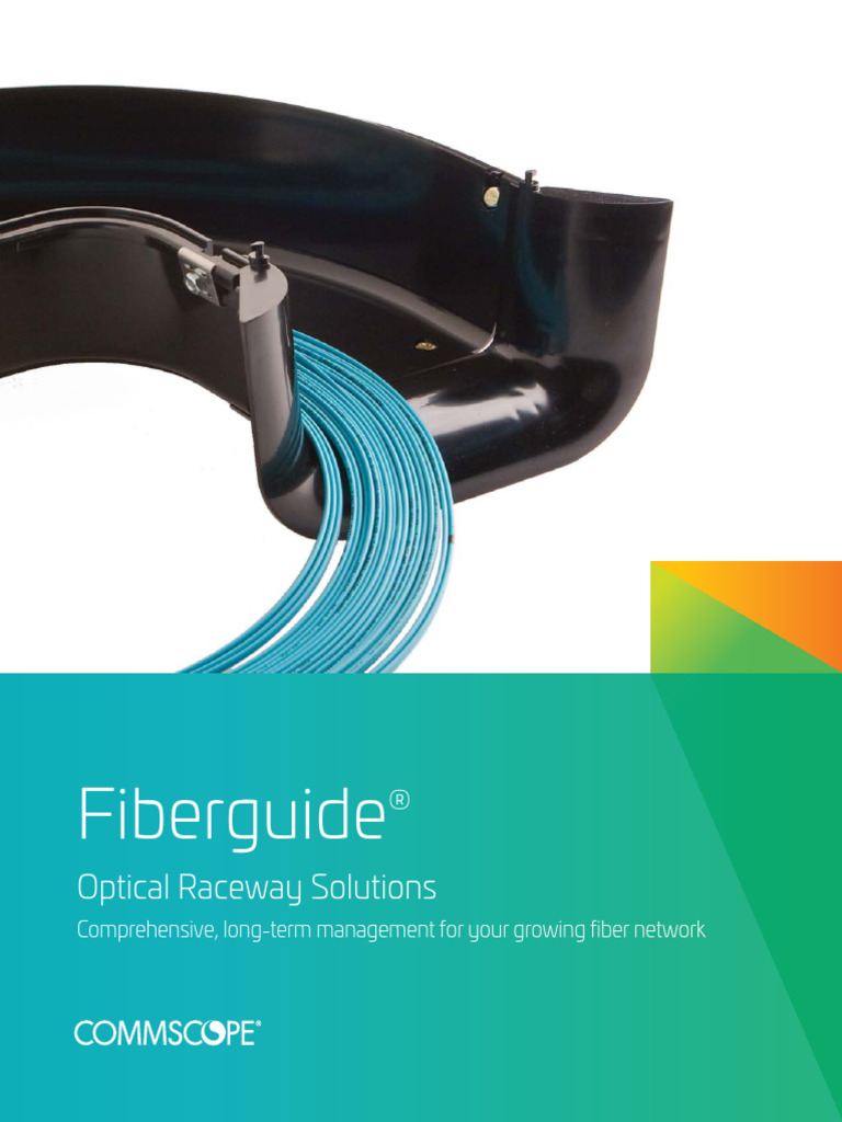 FiberGuide Optical Raceway Solutions Brochure | PDF | Optical Fiber