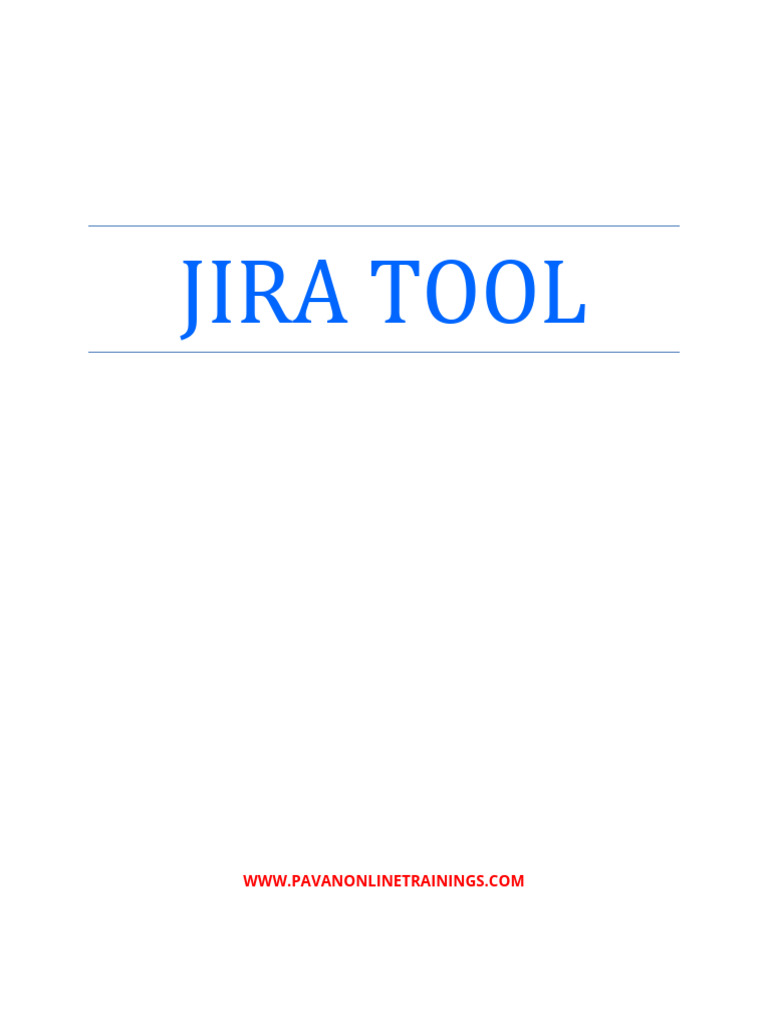 Jira - Step by Step | PDF