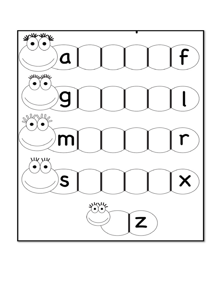 Writing 2ND Grading Alphabet Missing | PDF | Language Arts & Discipline