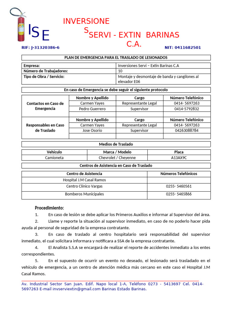Plan de em Elevador E06 | PDF