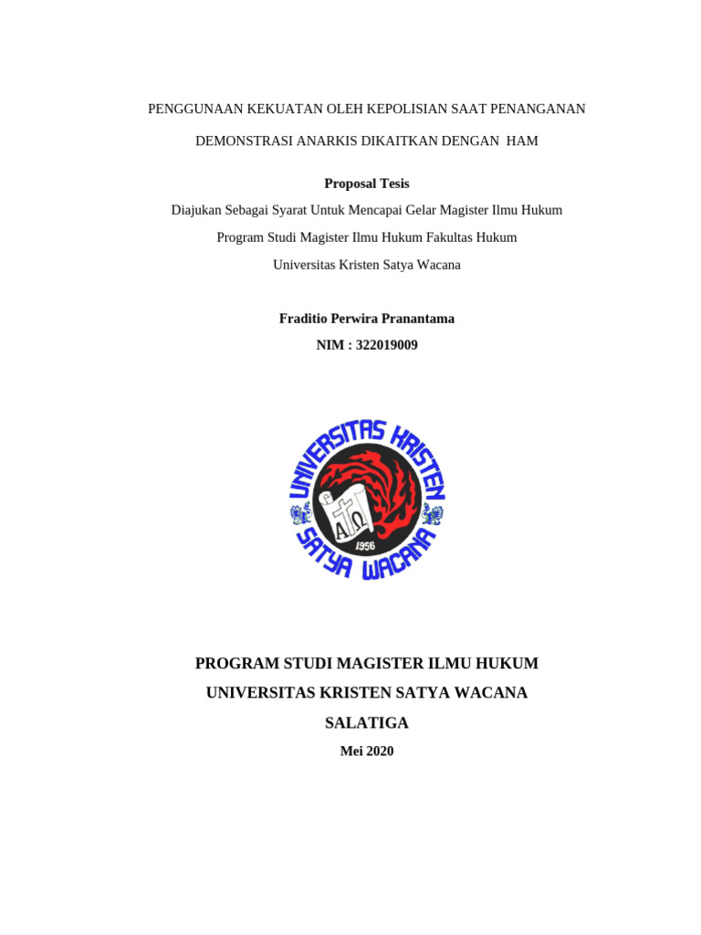 Proposal Revisi | PDF