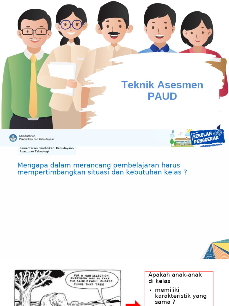 Teknik Asesmen PAUD | PDF