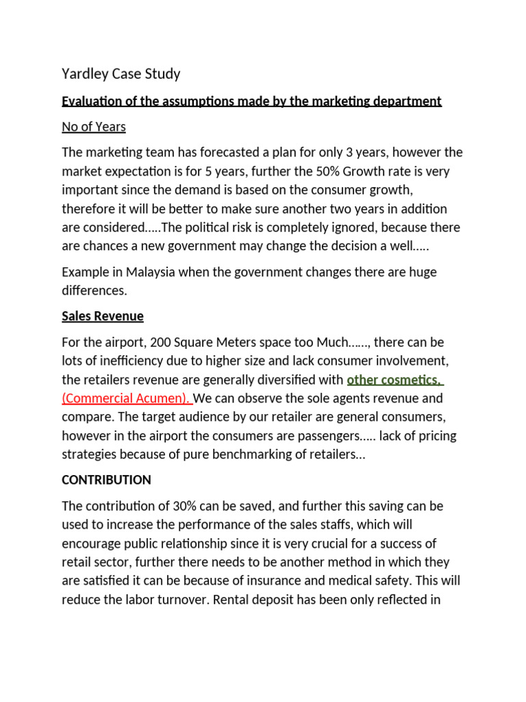 SBL Case Study 1 | PDF