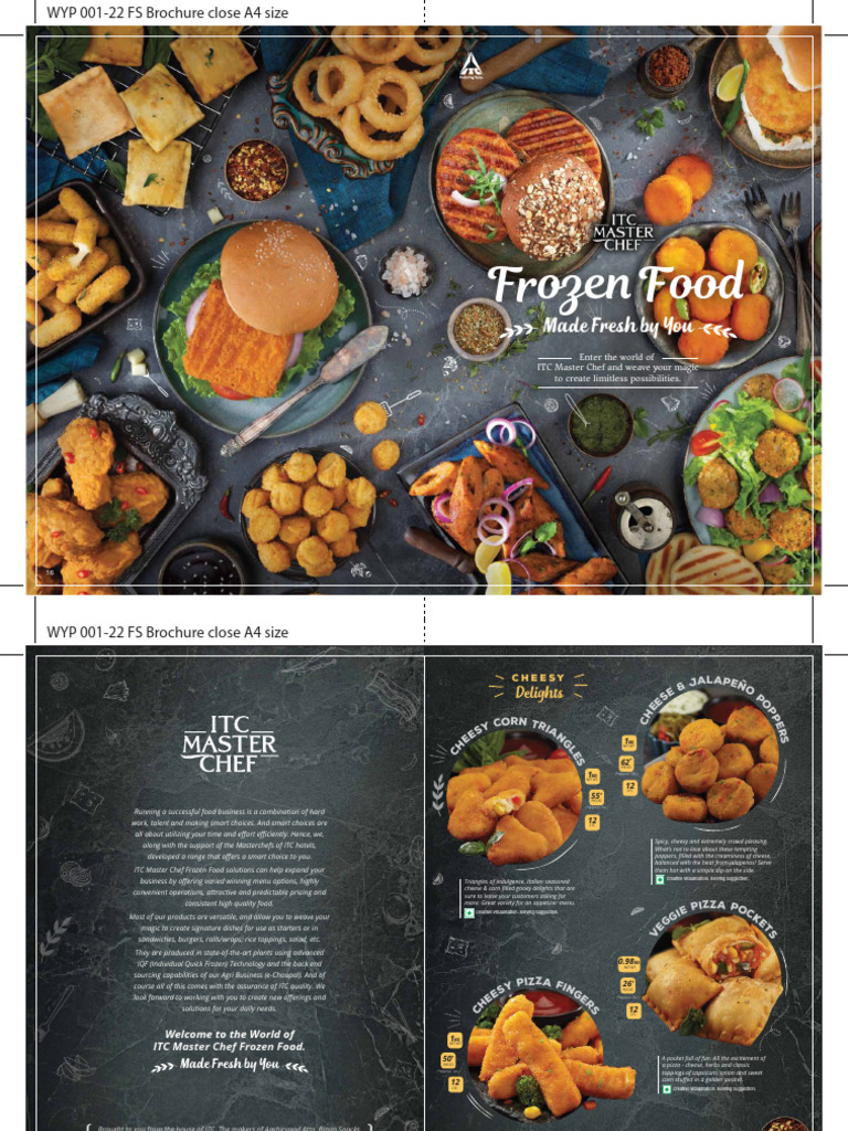 ITC Master Chef FS Brochure | PDF | Chutney | Cooking