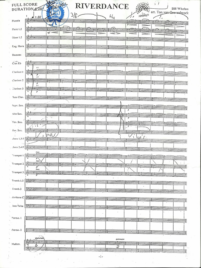 Riverdance Score | PDF