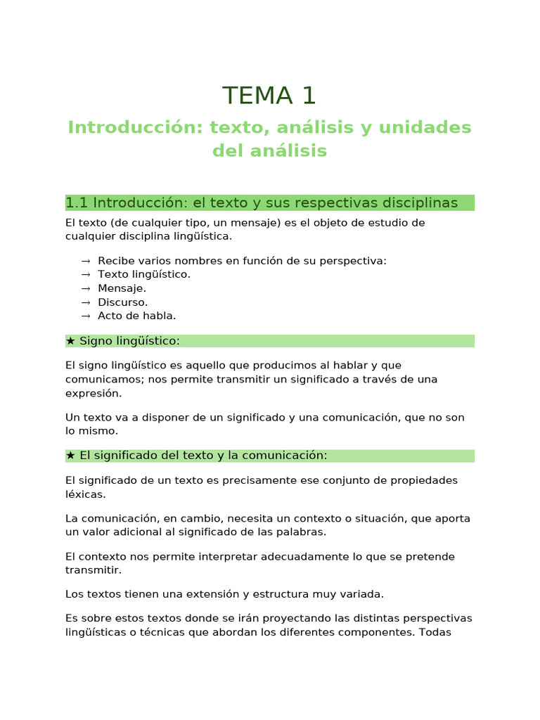 T1 Sintaxis Introducción | PDF | Palabra | Oración (Lingüística)