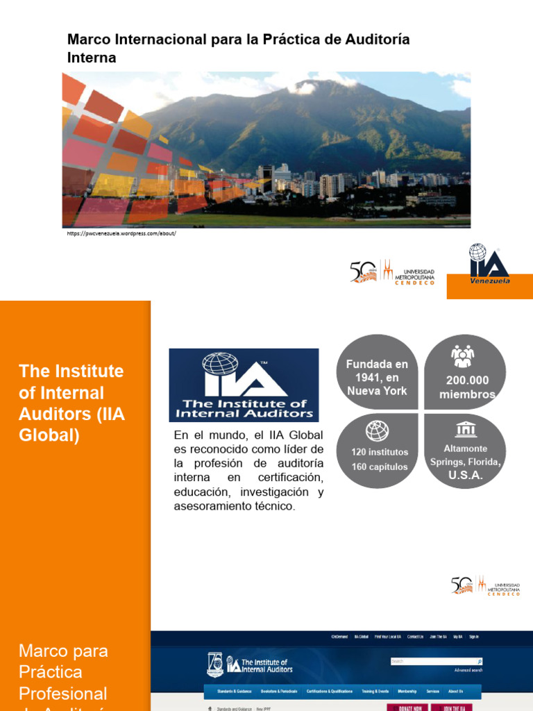Marco Internacional Para La Práctica de Auditoría Interna | PDF ...
