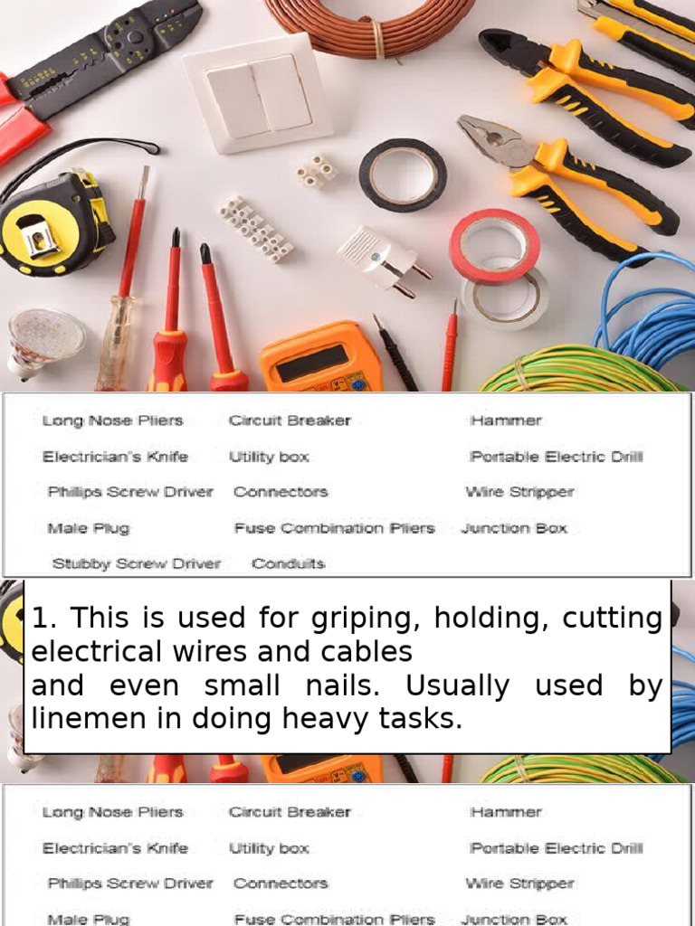 Week 1 TLE 10 (1) (Autosaved) | PDF | Electrical Connector | Electrical Wiring