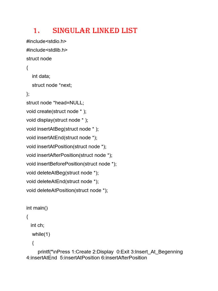 Linked List DSA | PDF | Pointer (Computer Programming) | Queue ... Linked List DSA | PDF | Pointer (Computer Programming) | Queue ...
