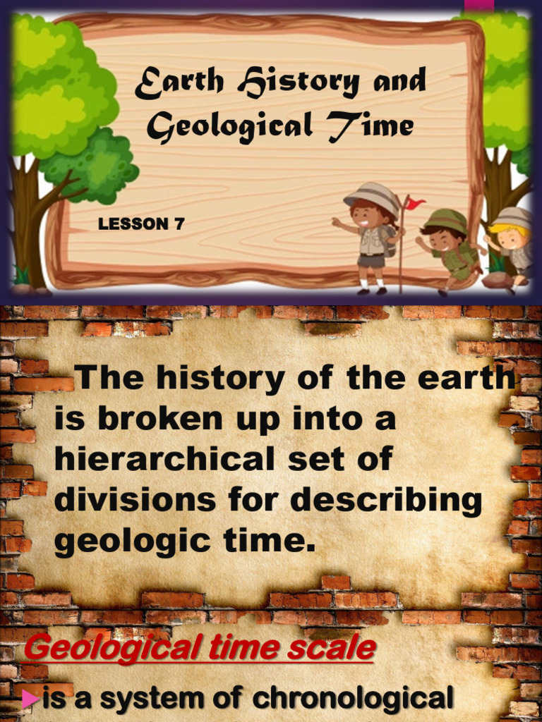 Geological Time Scale Lesson 7 | PDF | Geologic Time Scale | Earth Sciences