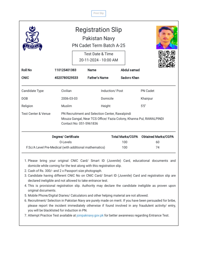 Pakistan Navy - Four Dimension Forces | PDF
