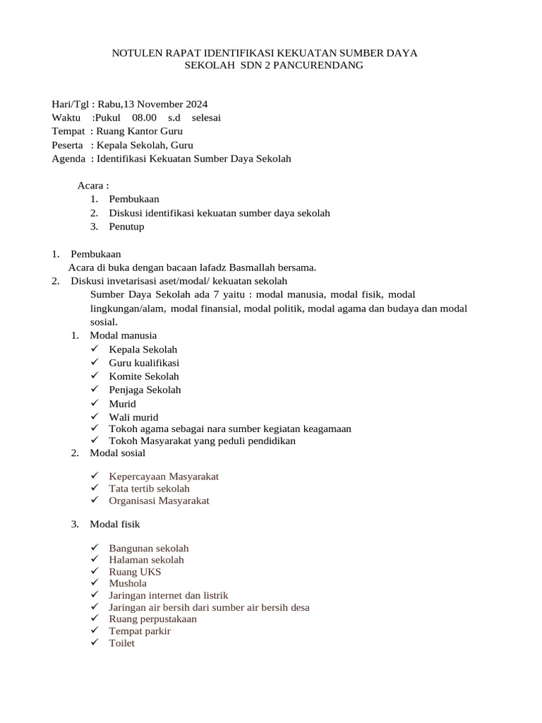 Notulen | PDF
