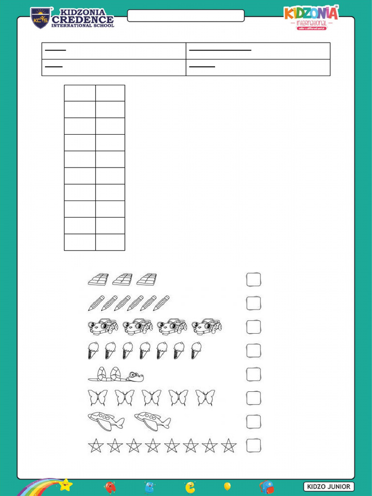 Junior Numeracy Revision-1 | PDF | Art