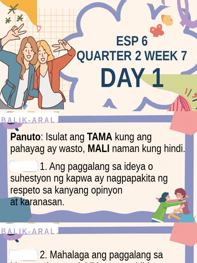 G6Q2 Week 7 Esp | PDF