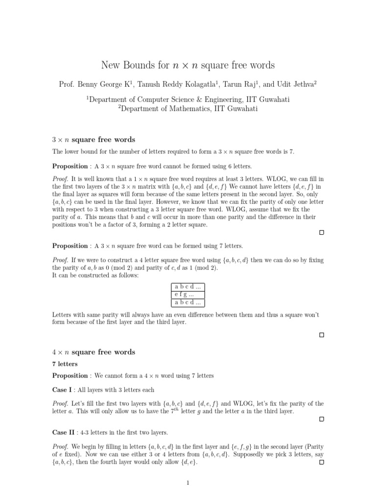 Fun Little Word Comb Project | PDF | Theorem | Algebra