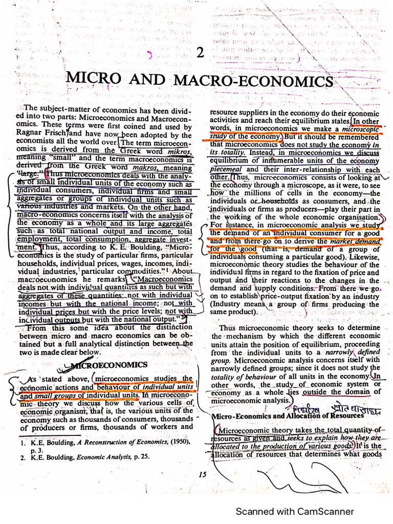 Micro and Macro Economics | PDF