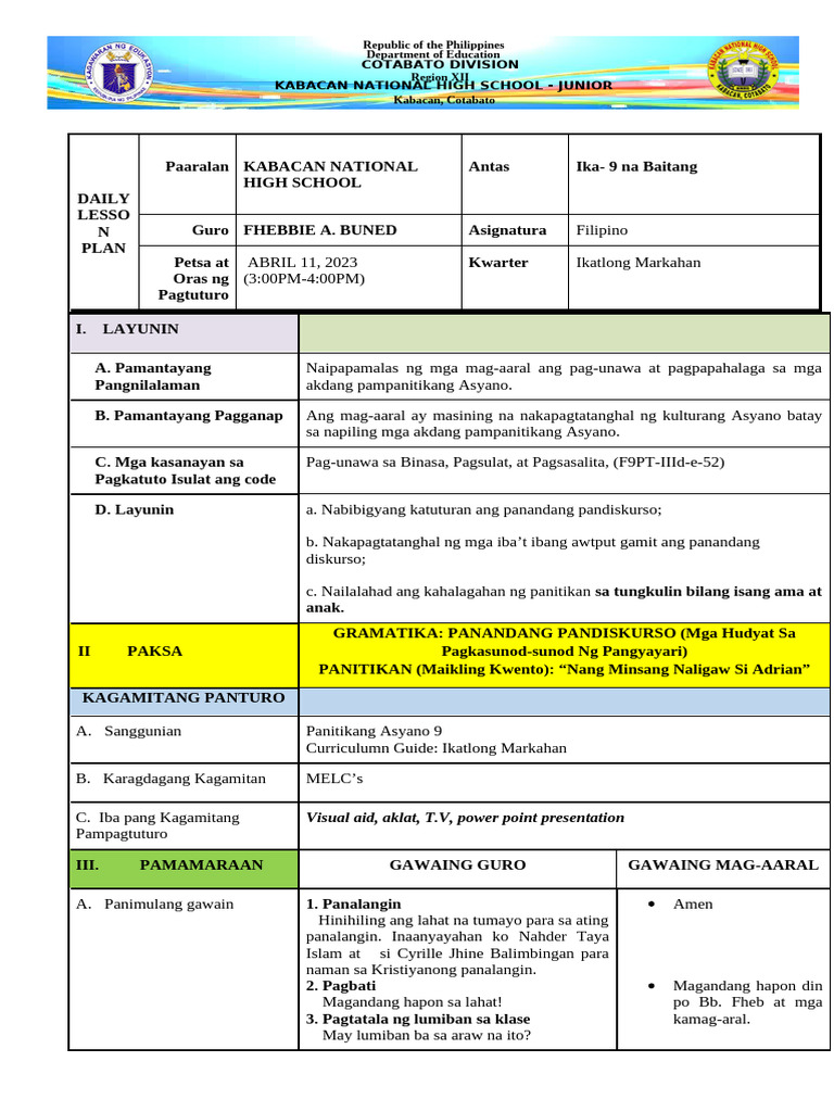 Checked LP (Maam-Feb2) - 103435 | PDF