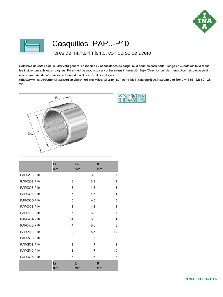 Buchas Permaglide | PDF