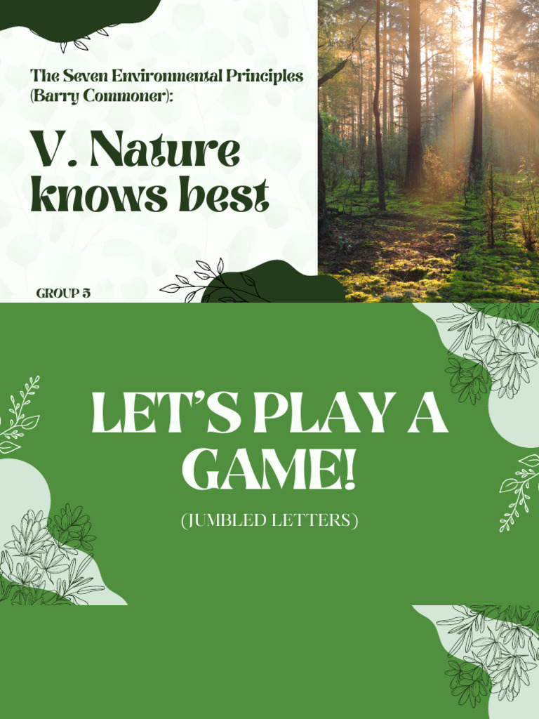 PRINCIPLE 5_ENVI SCI | PDF | Ecosystem | Ecology