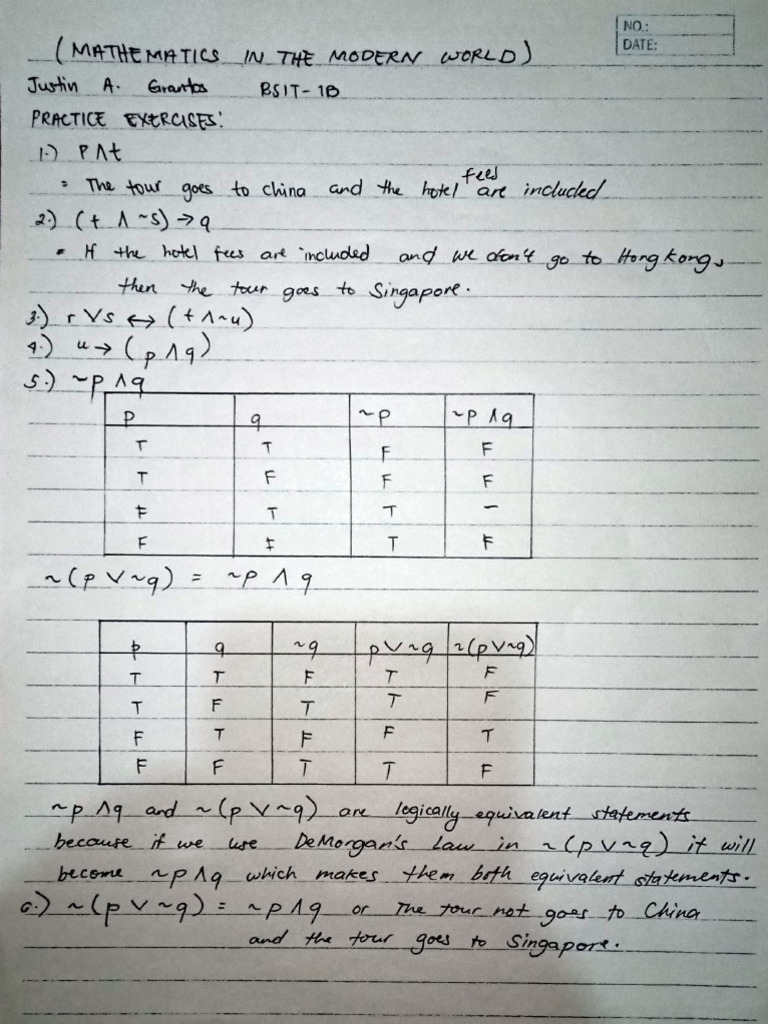 Seatwork 2 - MMW | PDF
