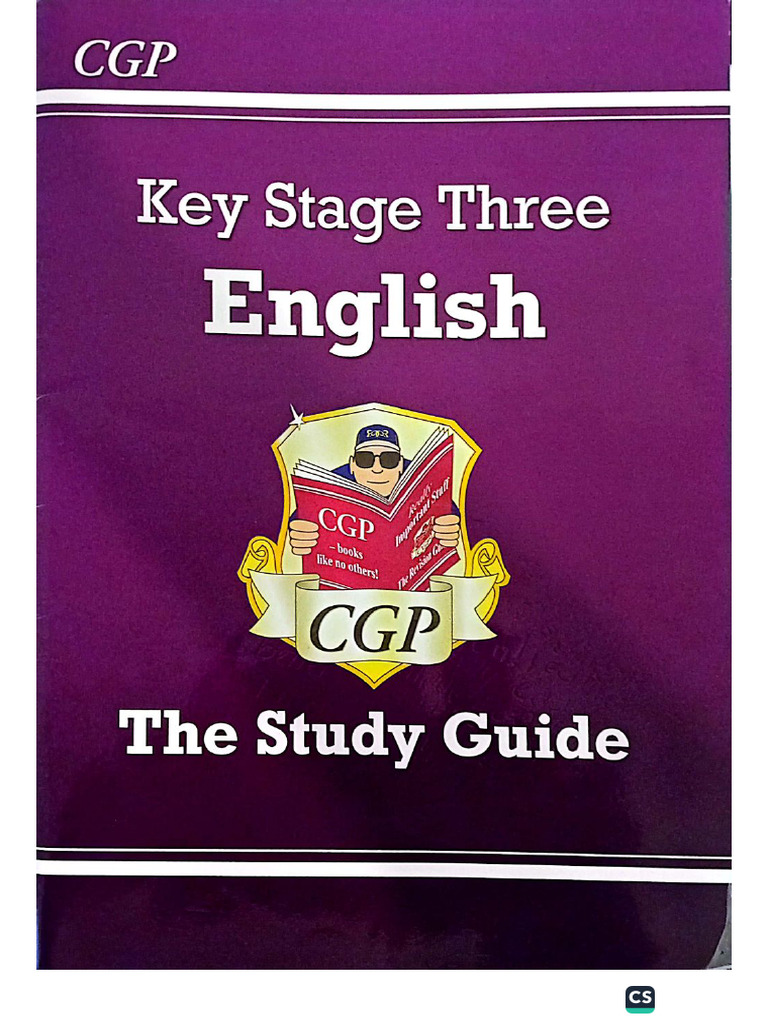 KS3 English Study Guide CGP | PDF