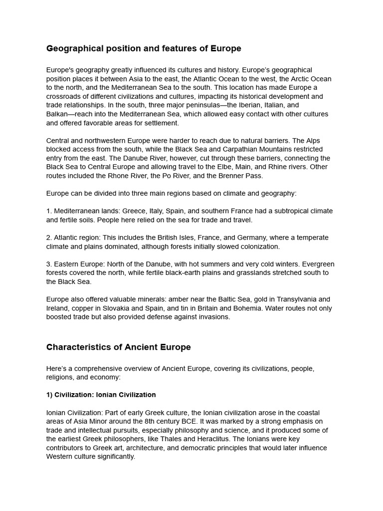 2002-Pre History of Europe | PDF | Byzantine Empire | Europe