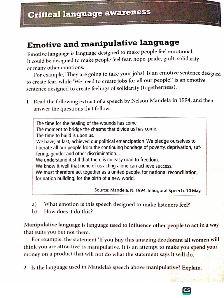 Critical Language Awareness | PDF