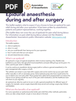 Understanding Epidurals in Labour | PDF | Childbirth | Anesthesia