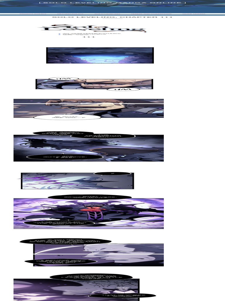 Solo Leveling Chapter 111 Online Free | PDF