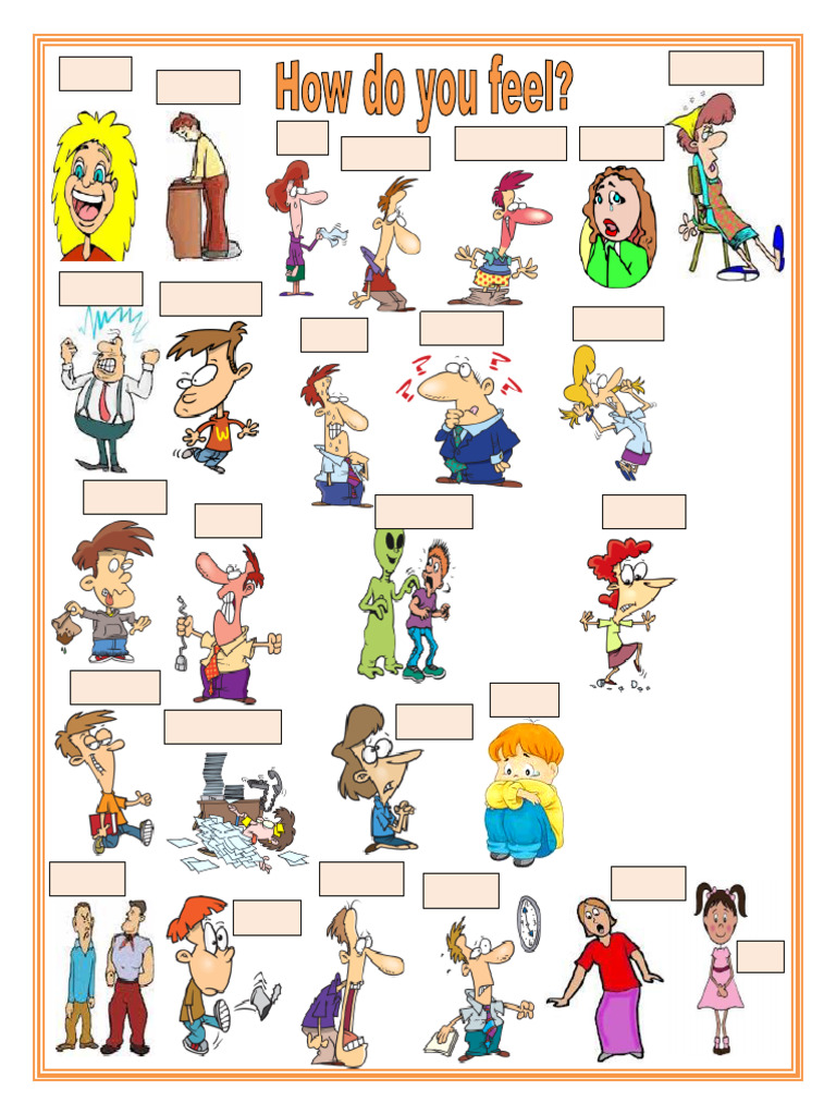 feelings adjectives | PDF