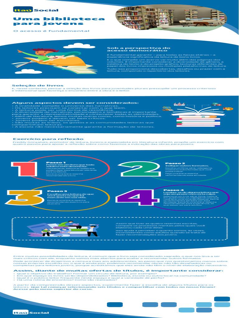 12 PDF Fasc Biblioteca Jovens v3 | PDF | Livros | Bibliotecas