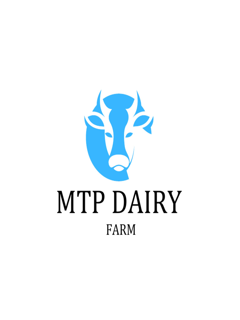 Milk Cow Logo Design Template | PDF