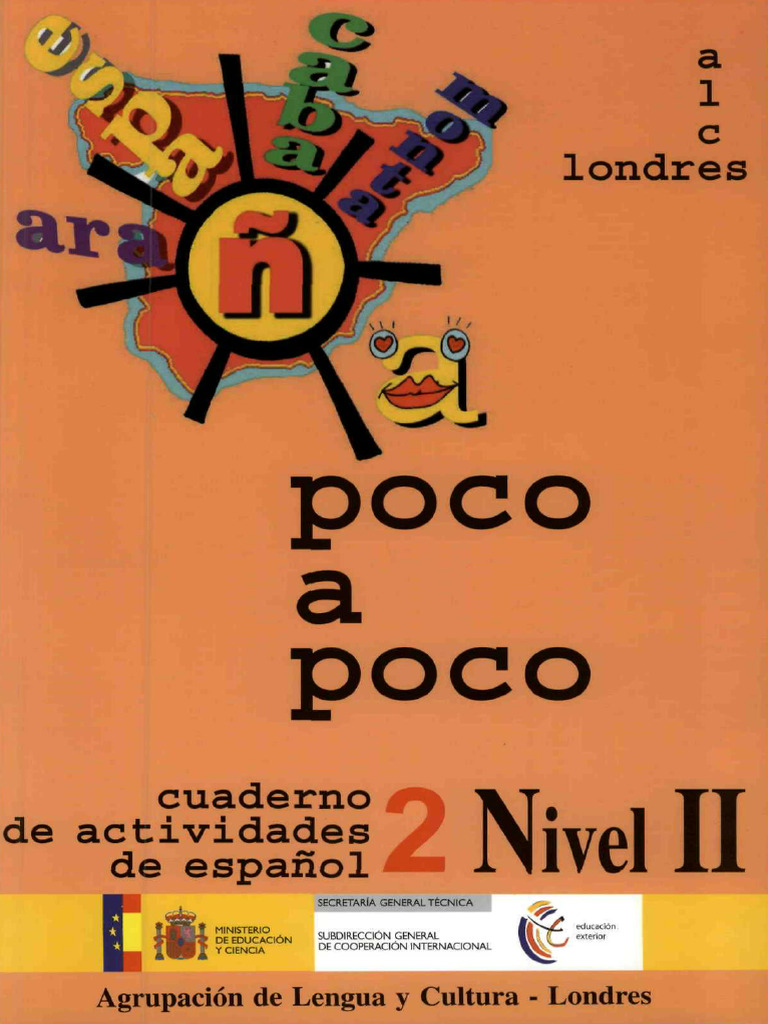 Poco A Poco. Cuaderno de Actividades de Espanol 2 | PDF | Enseñando ...