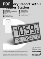 Ultronic Clock CL-266 - Instructions | PDF | Clock | Time