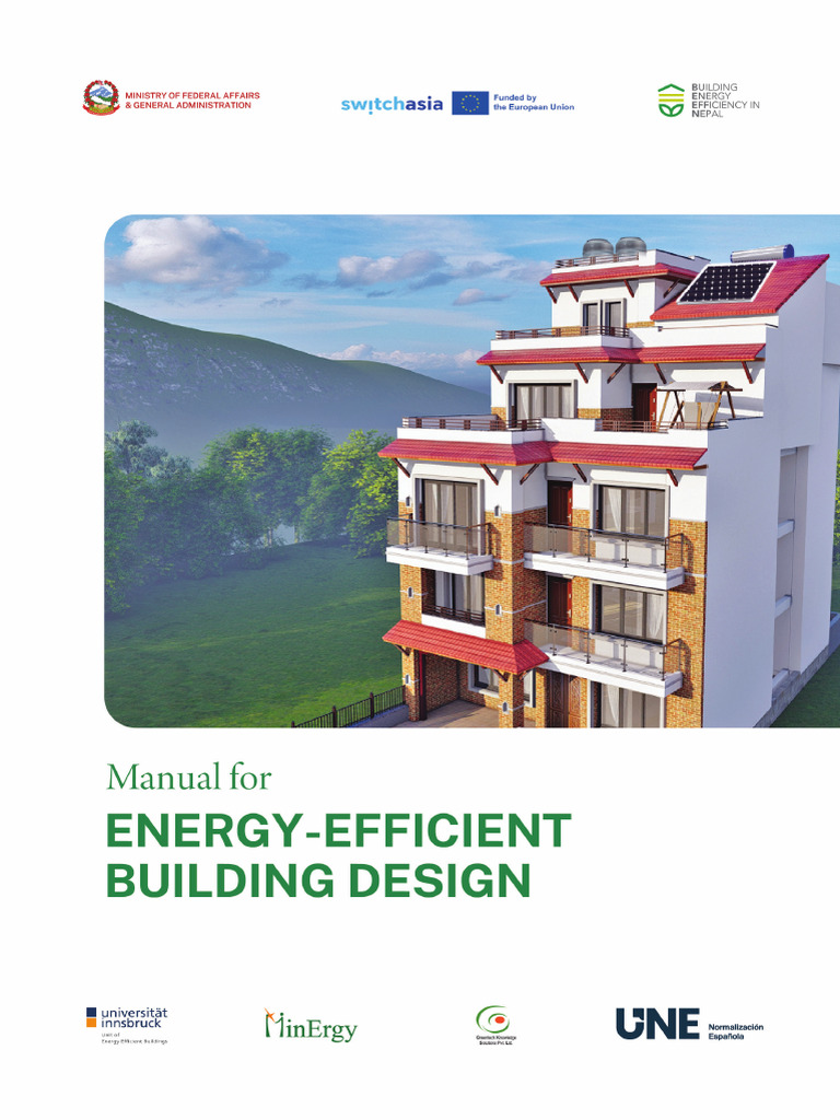 Manual For Energy-Efficient Building Design | PDF | Efficient Energy Use | Building Technology