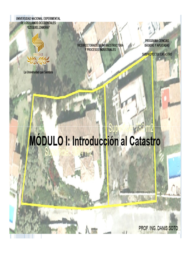Catastro Teoría m1 | PDF | Venezuela | Bienes raíces