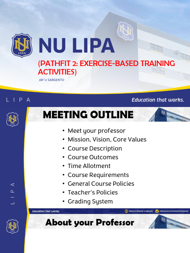 PATHFIT 2 Exercise Based Fitness Activities | PDF | Anatomical Terms Of ...